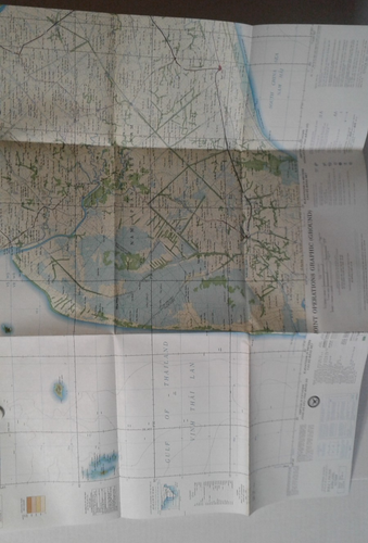 US Army Joint Operations Graphic Map QUAN LONG Vietnam War 1967 | eBay