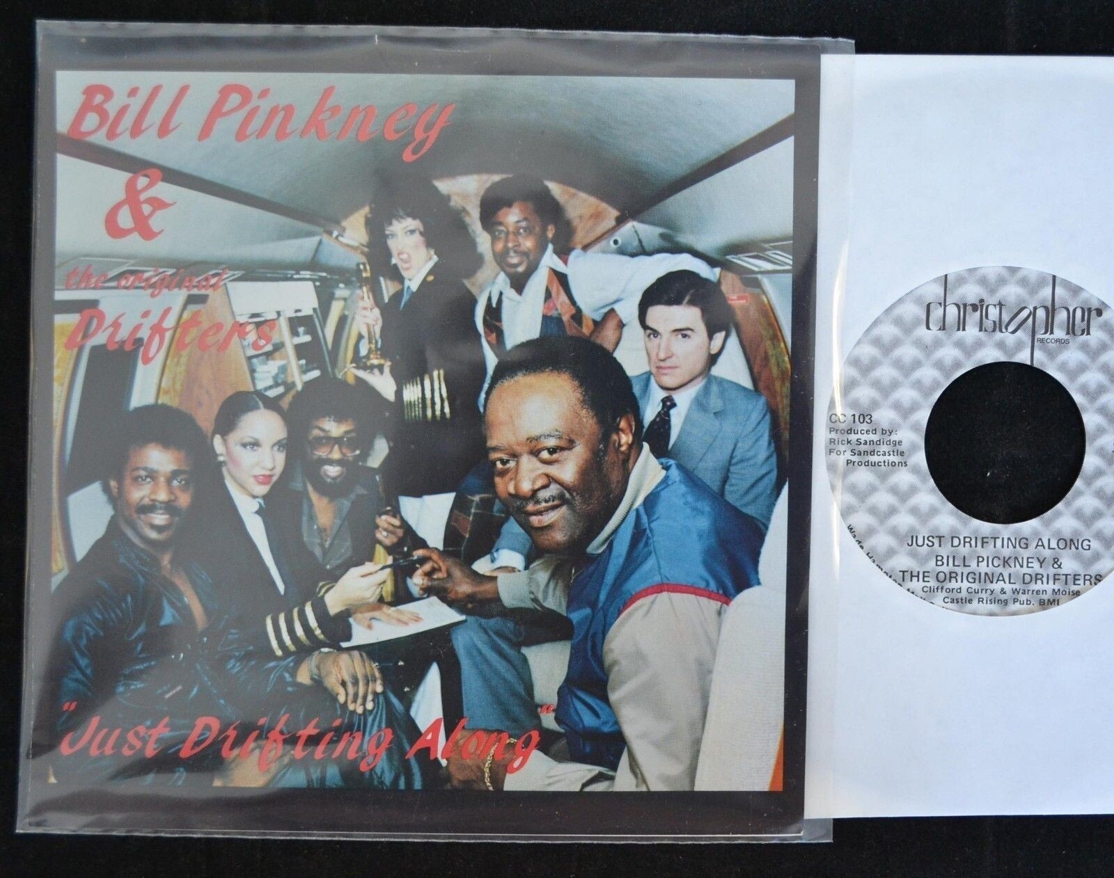 PICTURE SLEEVE Bill Pinkney and The Original Drifters Christopher 103 ...