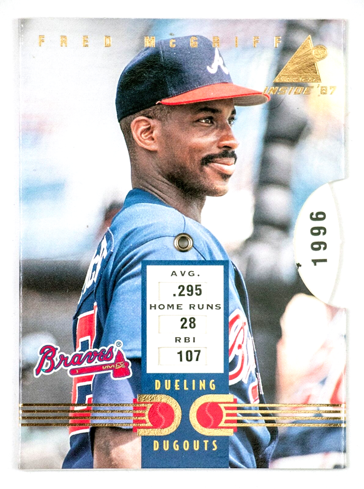 Mark McGwire/Fred McGriff #9 (1997 Pinnacle Inside) Dueling Dugouts, A ...