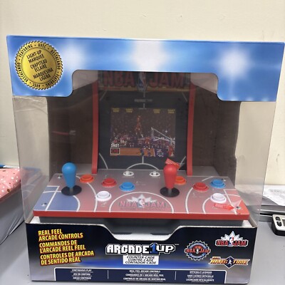 Arcade1Up NBA JAM 2 Player Countercade - Tabletop Arcade Machine - 3 ...