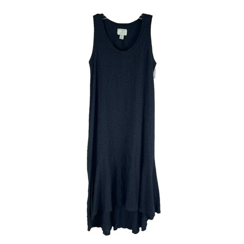 NEW Calson Jersey Ruffle Midi Tank Dress Black Women Size S | eBay