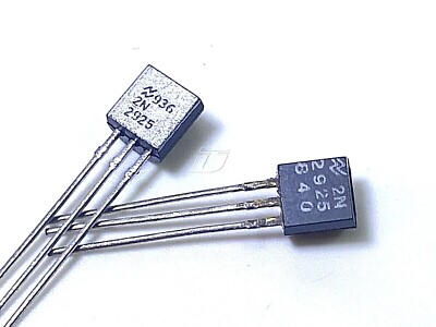 2pcs 2N2925 National Semiconductor NPN 0.36W 25V 0.1A TO92 Transistor ...