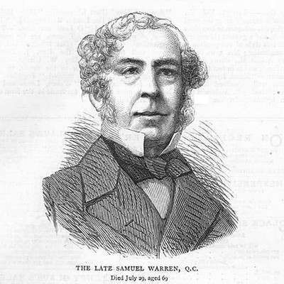 Samuel Warren QC - Antique Print 1877 | eBay UK