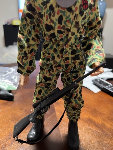 Hasbro Vintage GI Joe Talking Pull String Sounds Great Green Commander ...