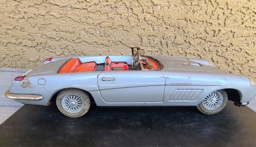 Vintage Tin Ferrari Friction Toy Car Japan | eBay