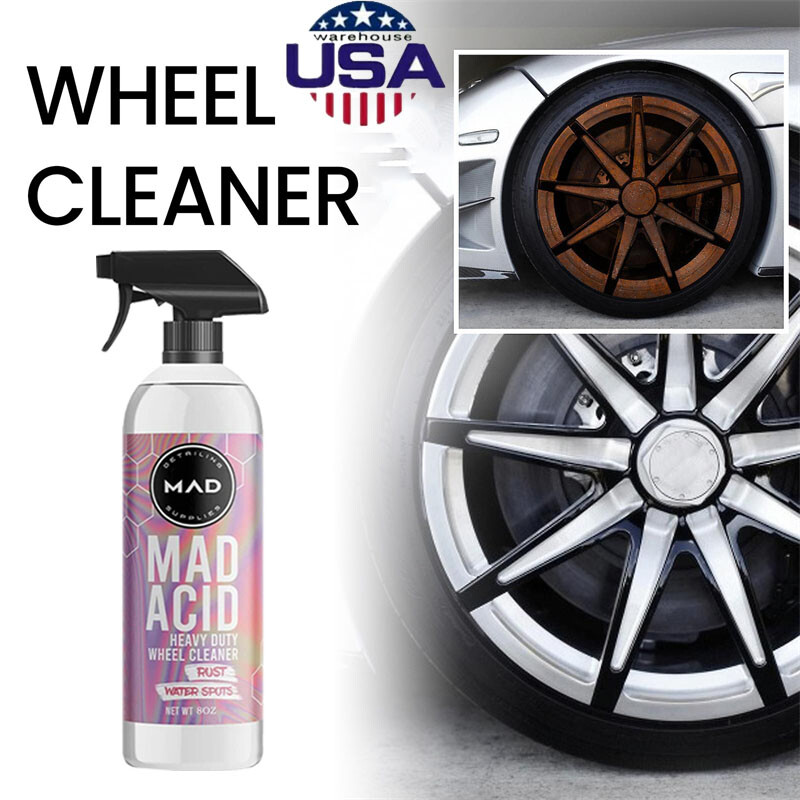 MAD Acid - Heavy Duty Wheel Cleaner Light Acid Formula 8oz for Car_US ...