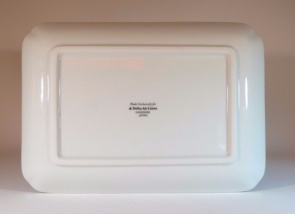 Delta Air Lines Vintage First Class Japan Service Rectangular Plate | eBay