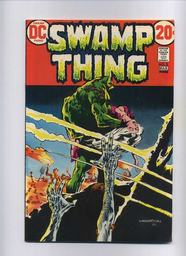 Swamp Thing 3 (FVF) 1st full app Patchwork Man! Bernie Wrightson 1973 ...
