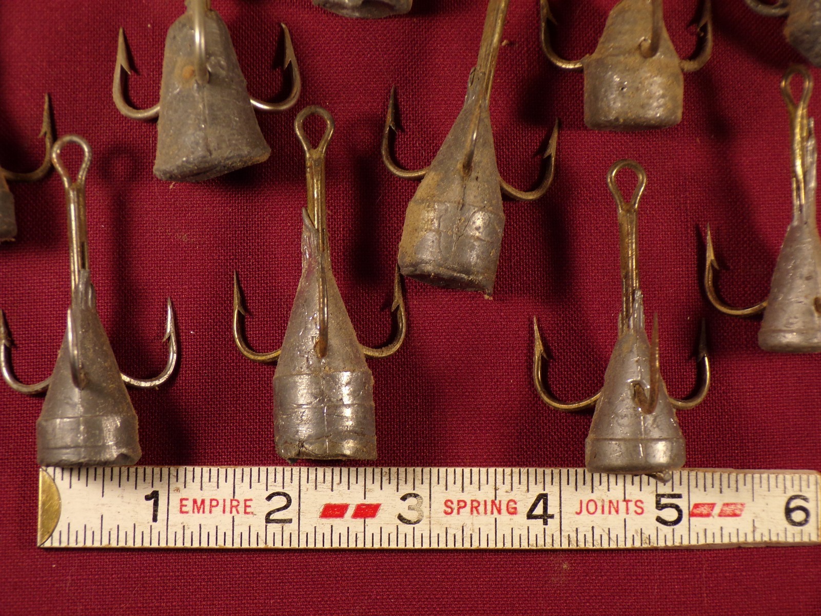 Lot of Vintage Snag Hooks Weighted Treble Hooks Fish Snagging | eBay