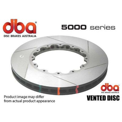 DBA T3 5000 Slotted 2Pc Brake Rotor 326mm Front LH DBA52654BLKSL | eBay