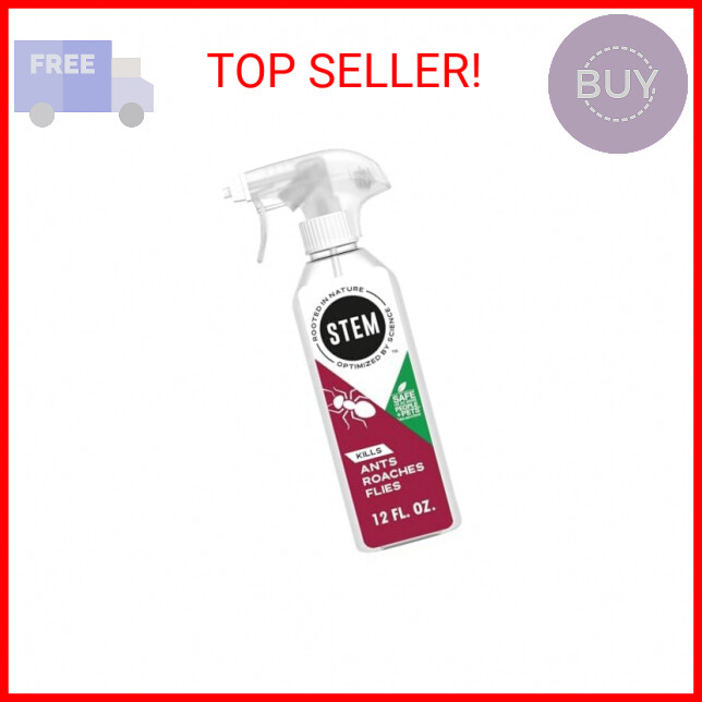 Stem Kills Ants, Roaches And Flies: Plant-Based Active Ingredient Bug ...