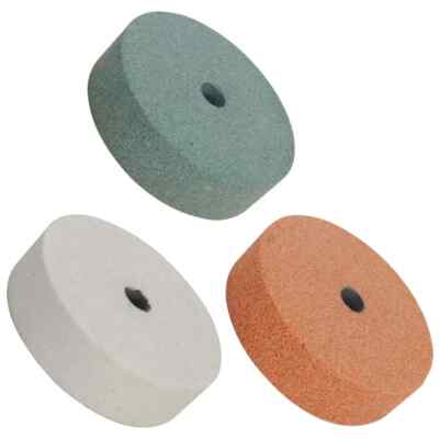 3" Grinding Stone Polishing Wheel Set Bench Grinders Metal Working ...
