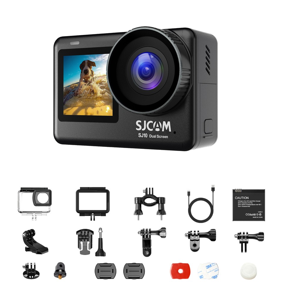 SJCAM 4K/60FPS Action Camera UHD Video Camera Waterproof Night Vision ...