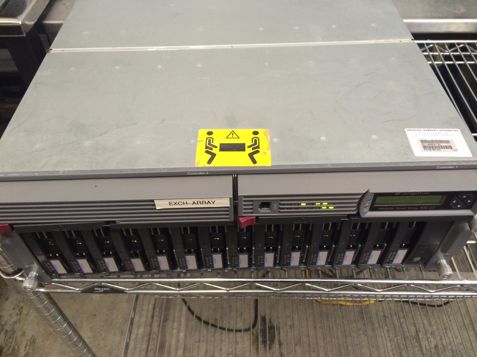 HP MODULAR SMART ARRAY 500 G2 | eBay