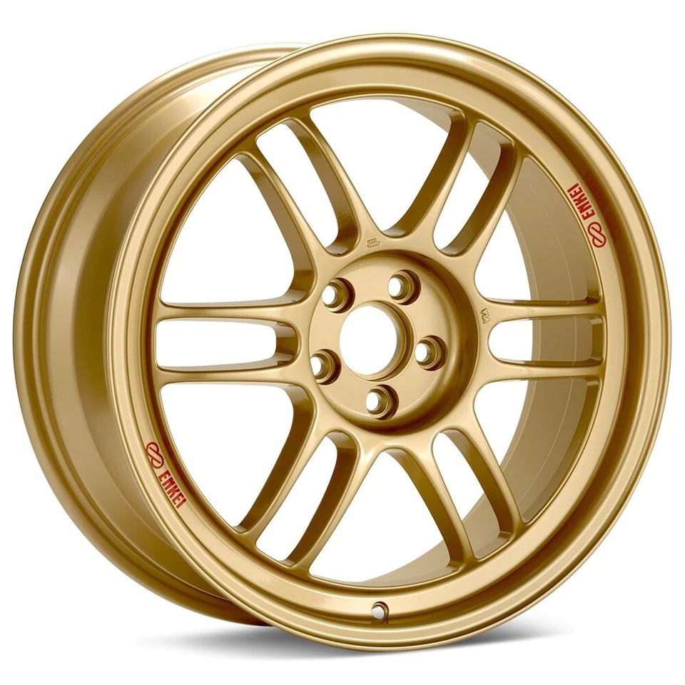 17x8 +45 Enkei RPF1 5x100 Gold Paint Wheels (Set of 4) | eBay