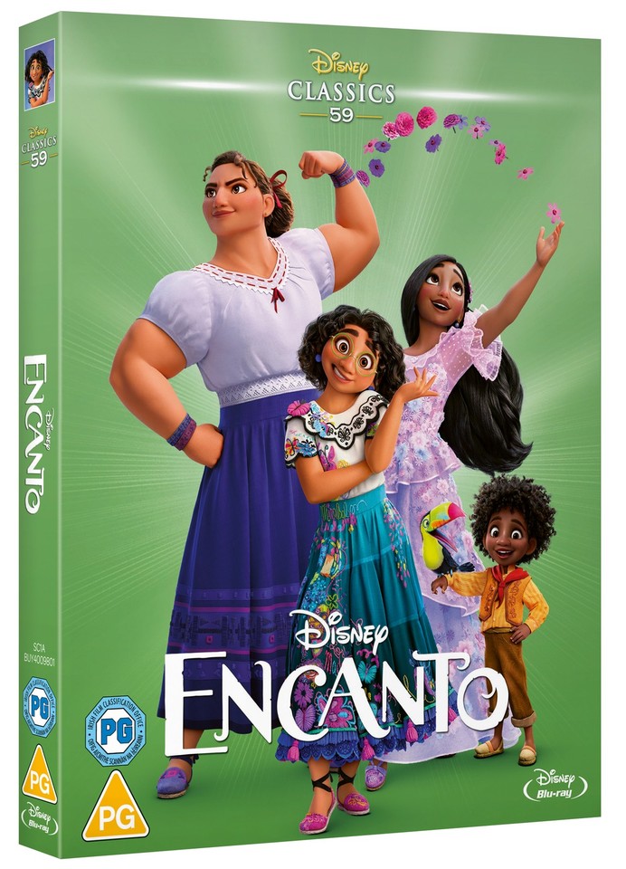 Encanto (Blu-ray) Stephanie Beatriz John Leguizamo Mauro Castillo (UK ...