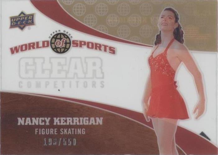 2010 Upper Deck World of Sports - Clear Competitors Nancy Kerrigan #CC ...