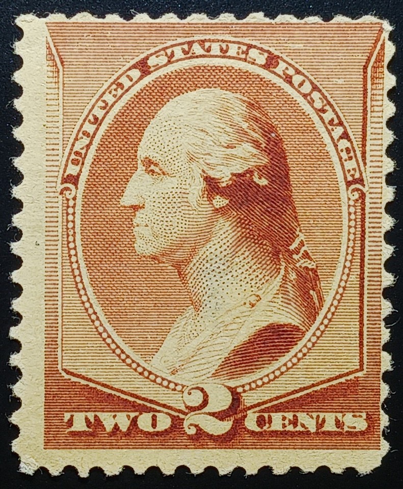 1883 US Stamp #210 Washington 2c Two Cent Unused Mint NGAI - Fine CV ...
