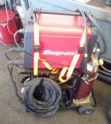 Ready to go Snap On Tig Welder T150i With Cart, Pedal, and Argon Bottle ...