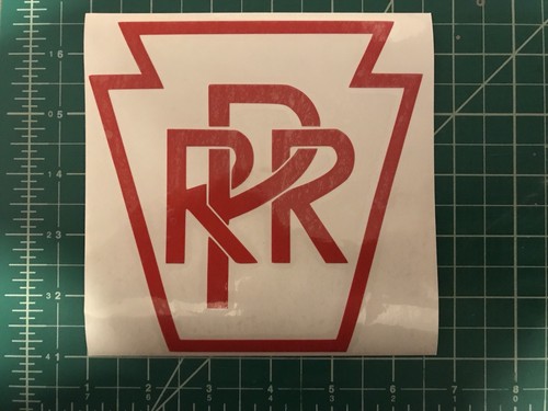 Large Logo - Pennsylvania Railroad (PRR) Vinyl Decal | eBay