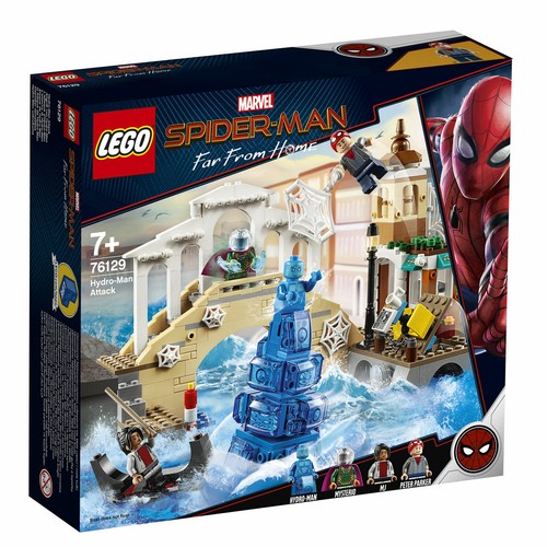 76129 HYDRO-MAN ATTACK spider-man far from home MYSTERIO lego legos set ...