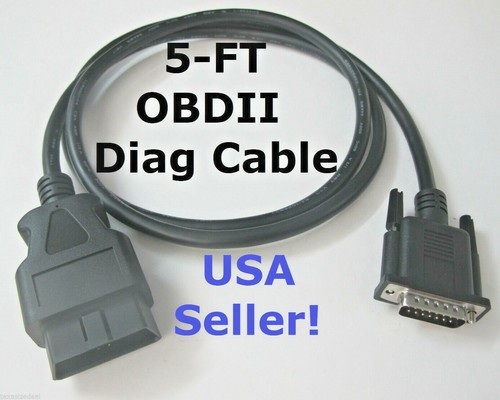 OBD2 OBDII Data Cable Compatible with Autel MaxScan GS500 & VAG 405 ...