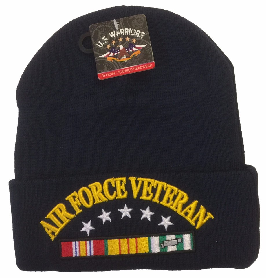 Licensed US Army Beanie Military Embroidered Logo Knit Hat Cap- Marine ...