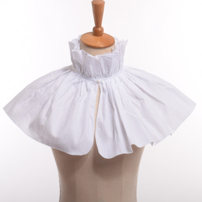 White Circus Clown Neck Collar Victorian Steampunk Costume Collar ...