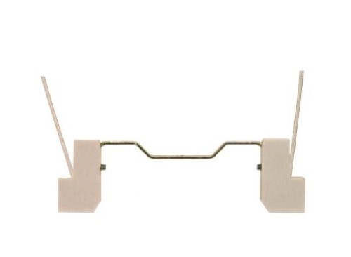 118 mm HALOGEN SOCKET Double End PORCELAIN R7S Base 9" Leads 1000W 250V ...