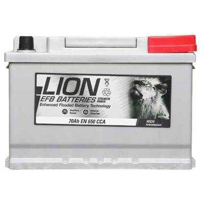 SE 57010 096 EFB Car Battery 12V 70Ah 650cca L278 W175 H190 0/1 B13 3 ...