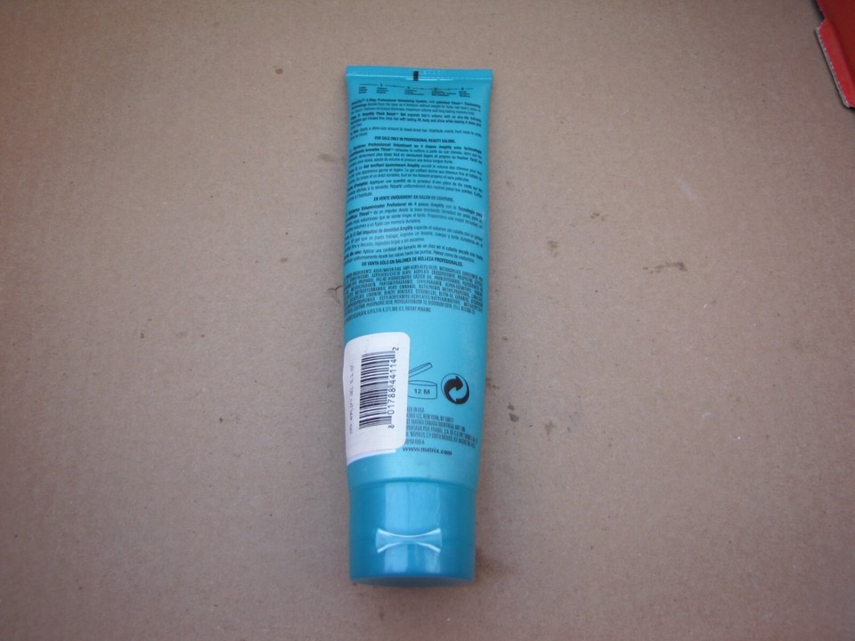 MATRIX AMPLIFY #3 THICK BOOST GEL VOLUMIZING SYSTEM 5.1 OZ RARE HTF ...