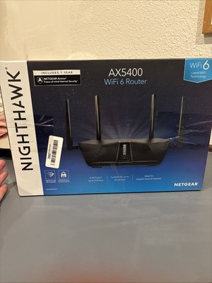 NETGEAR Nighthawk AX5400 Wi-Fi 6 Router Model: RAX54S-100NAS | eBay