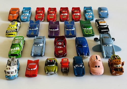 Disney Pixar Cars - 26 Die Cast Vehicle Mixed Lot - Lightning McQueen ...