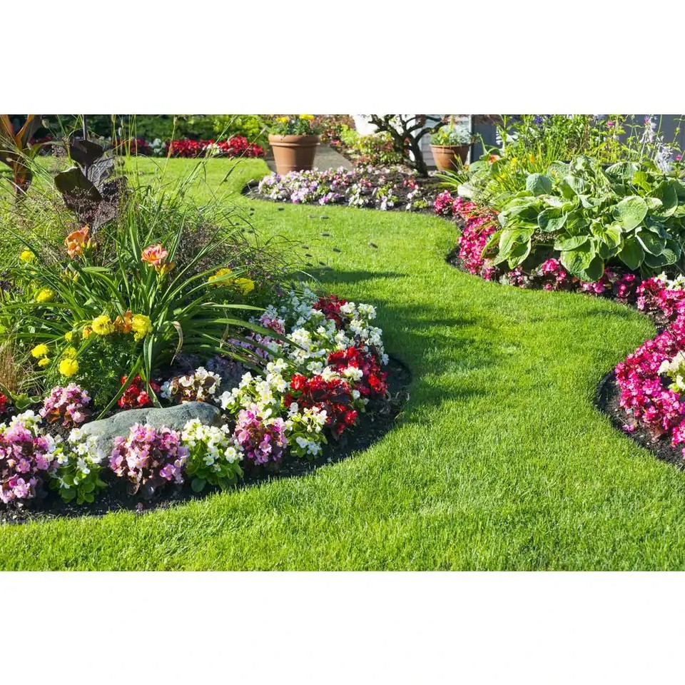 Pro 40 Ft. X 5 In. Coiled Landscape Edging with Stakes | eBay