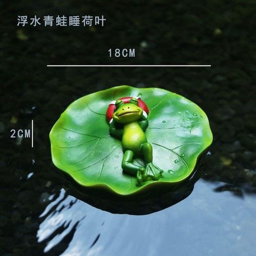 Frog Full Nude Sunbathing Statue Figurine Ornament Home Garden Decor | eBay