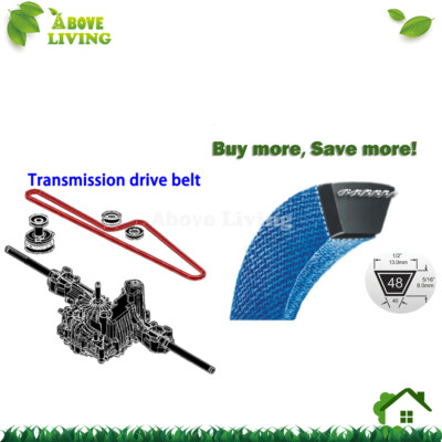 W/Kevlar Clutch Trans Belt For Rover Rancher 8hp-11hp 11044 11050 11055 ...