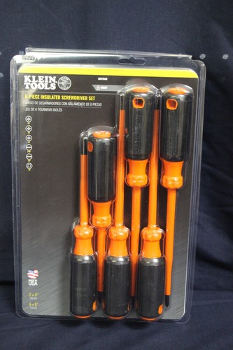 Klein Tools 85076INS Insulated Screwdriver Set Features 1000V ...