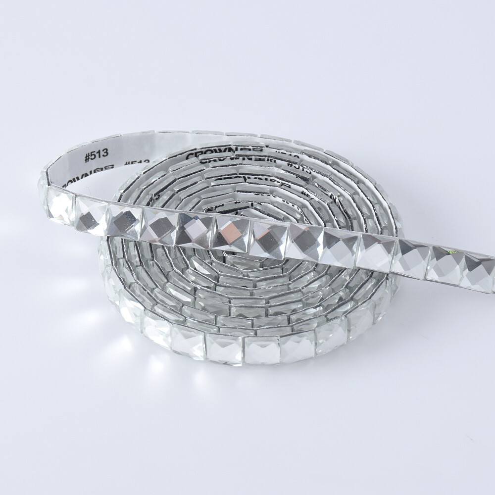 2M Glass Mosaic Tile Self-adhesive Sticker Crystal Diamond Home Wall ...