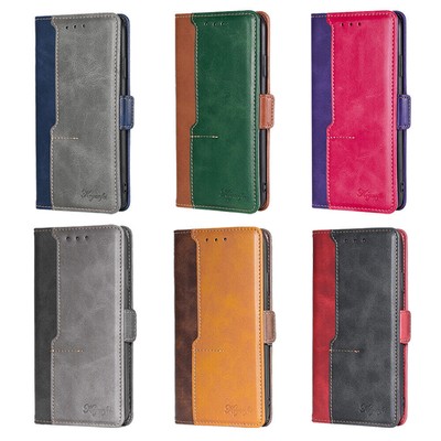 Flip Splice Leather Card Wallet Phone Case for Google Pixel 7 6a 6 Pro ...
