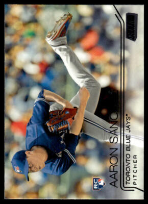 2015 Stadium Club #283 Aaron Sanchez Black Foil Rookie Print Run 201 ...