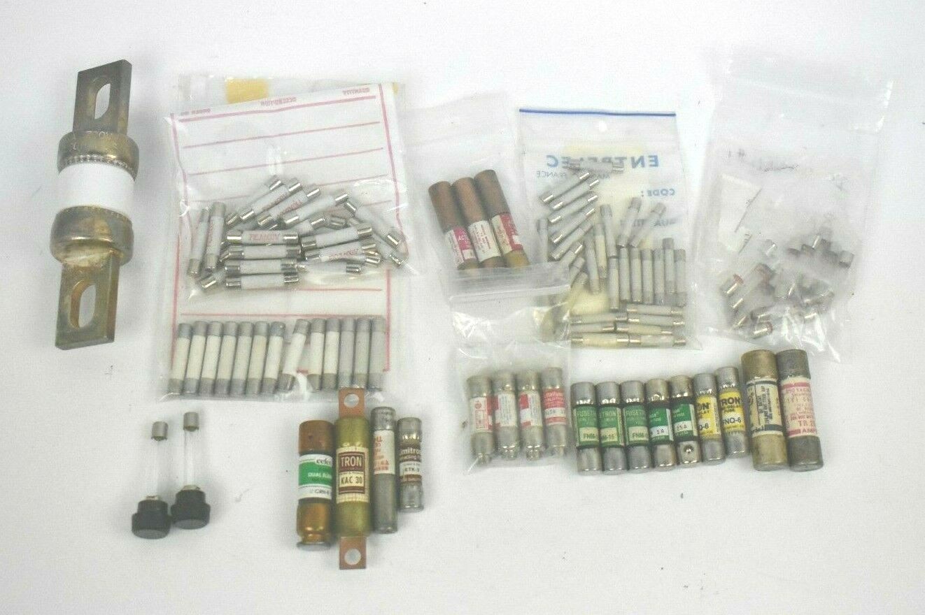BULK LOT GRAB BAG VARIETY FUSES ~ QUANTITY 100 | eBay