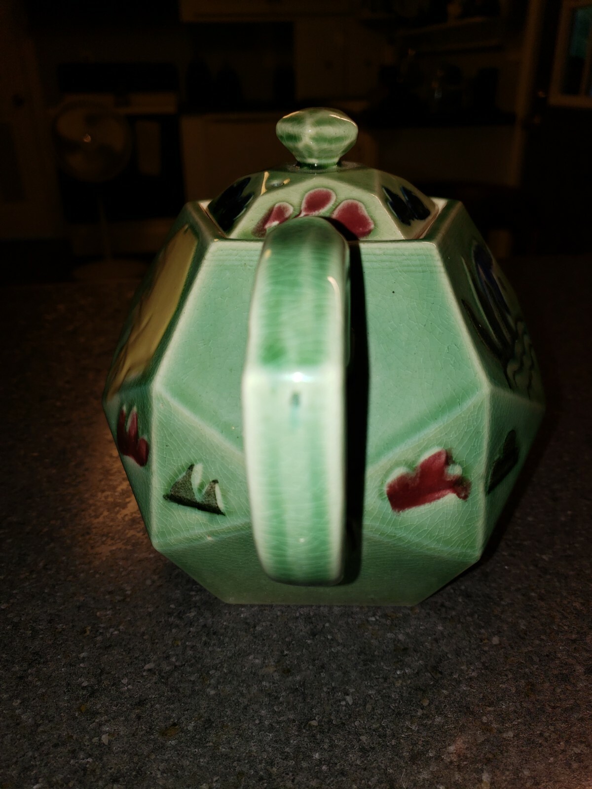 Vintage Japanese Ceramic Pottery Teapot Hotta Yu Shoten & Co. Pottery c ...