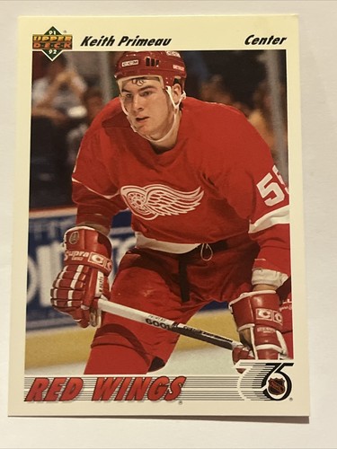 1991-92 Upper Deck Red Wings Hockey Card #258 Keith Primeau | eBay
