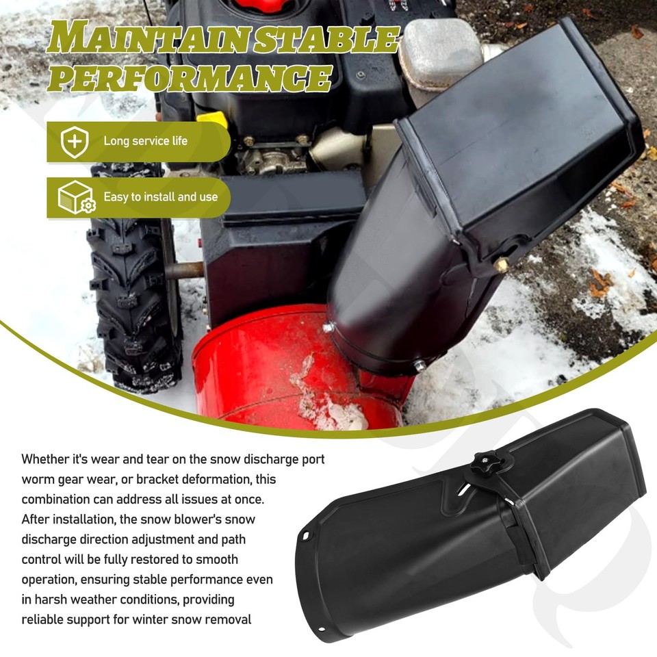 762222MA Chute Assembly Kit w/Worm Bracket & Chute Rotater Wormgear ...