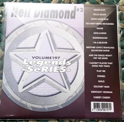 LEGENDS KARAOKE CDG NEIL DIAMOND VOL 2 #197 OLDIES 17 SONGS CD+G HELLO ...