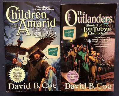 Books 1 & 2 of Lon Tobyn Chronicle Children of Amarid & Outlanders by ...