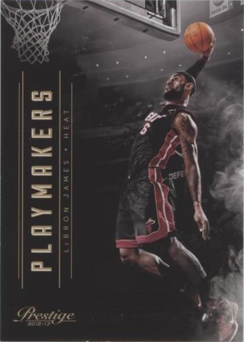 2012-13 Prestige - Playmakers LeBron James #2 for sale online | eBay