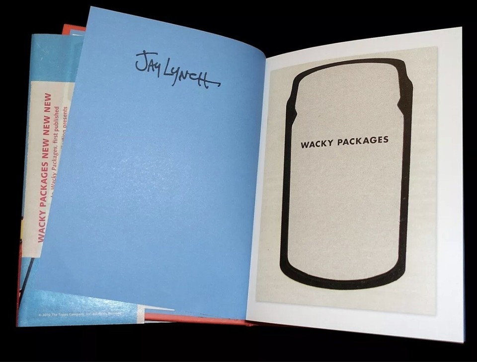 Wacky Packages Coffee Table Book 2008 2nd Edition Auto Hand Signed By ...