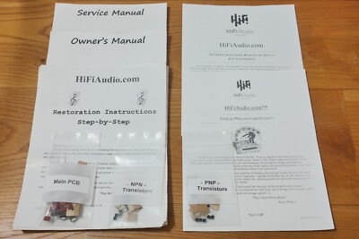 Bose 901 series VI equalizer restoration kit repair service fix recap ...