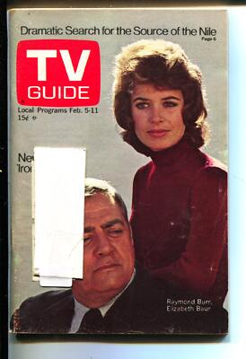 MAG: TV GUIDE-2/5/1972-Ironside-St. Louis Edition-VG | eBay